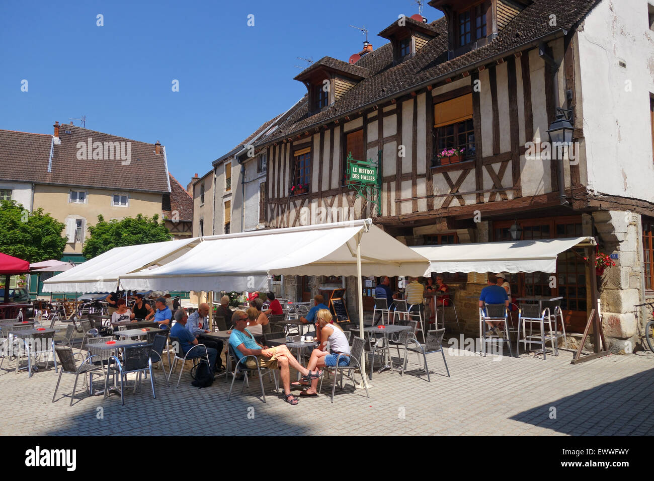 Nolay in the Cote d'Or Burgundy France Stock Photo - Alamy