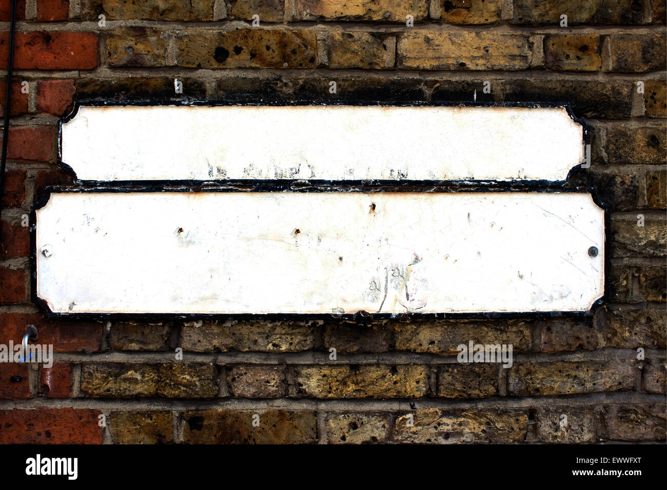 White Brick Wall Street