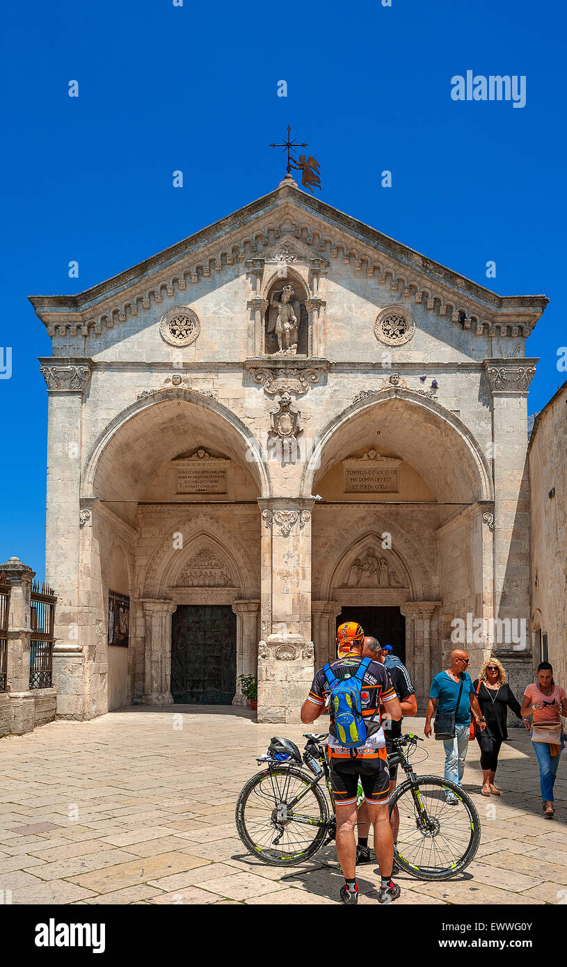 Apulia Monte S.Angelo Gargano basilica cave church of St. Michael the ...