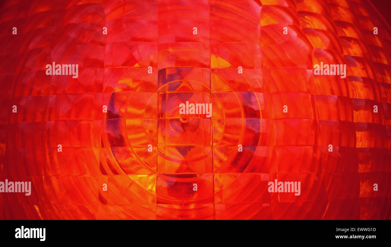 Red spotlight traffic light as background, close up Stock Photo - Alamy