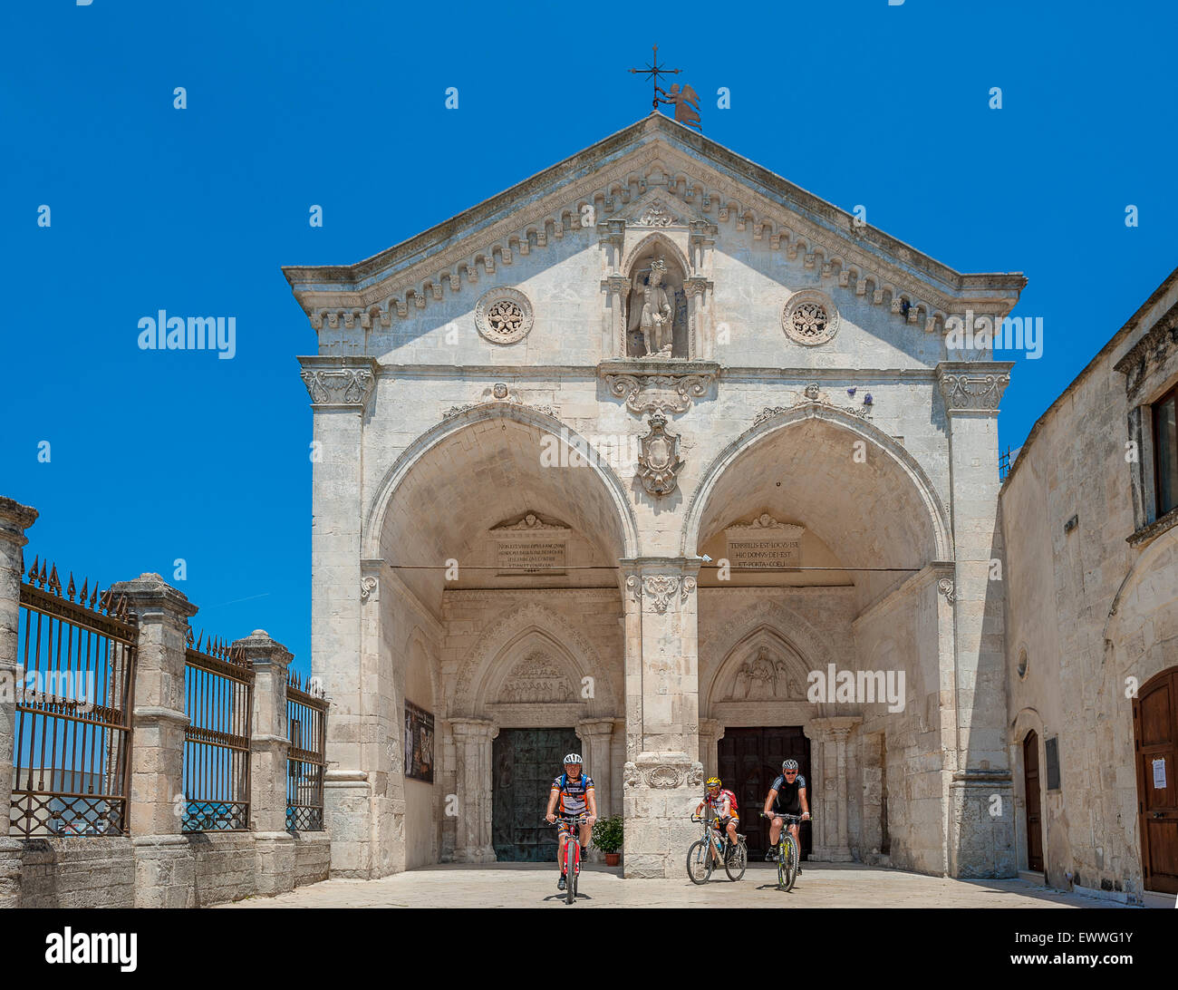 Apulia Monte S.Angelo Gargano basilica cave church of St. Michael the ...