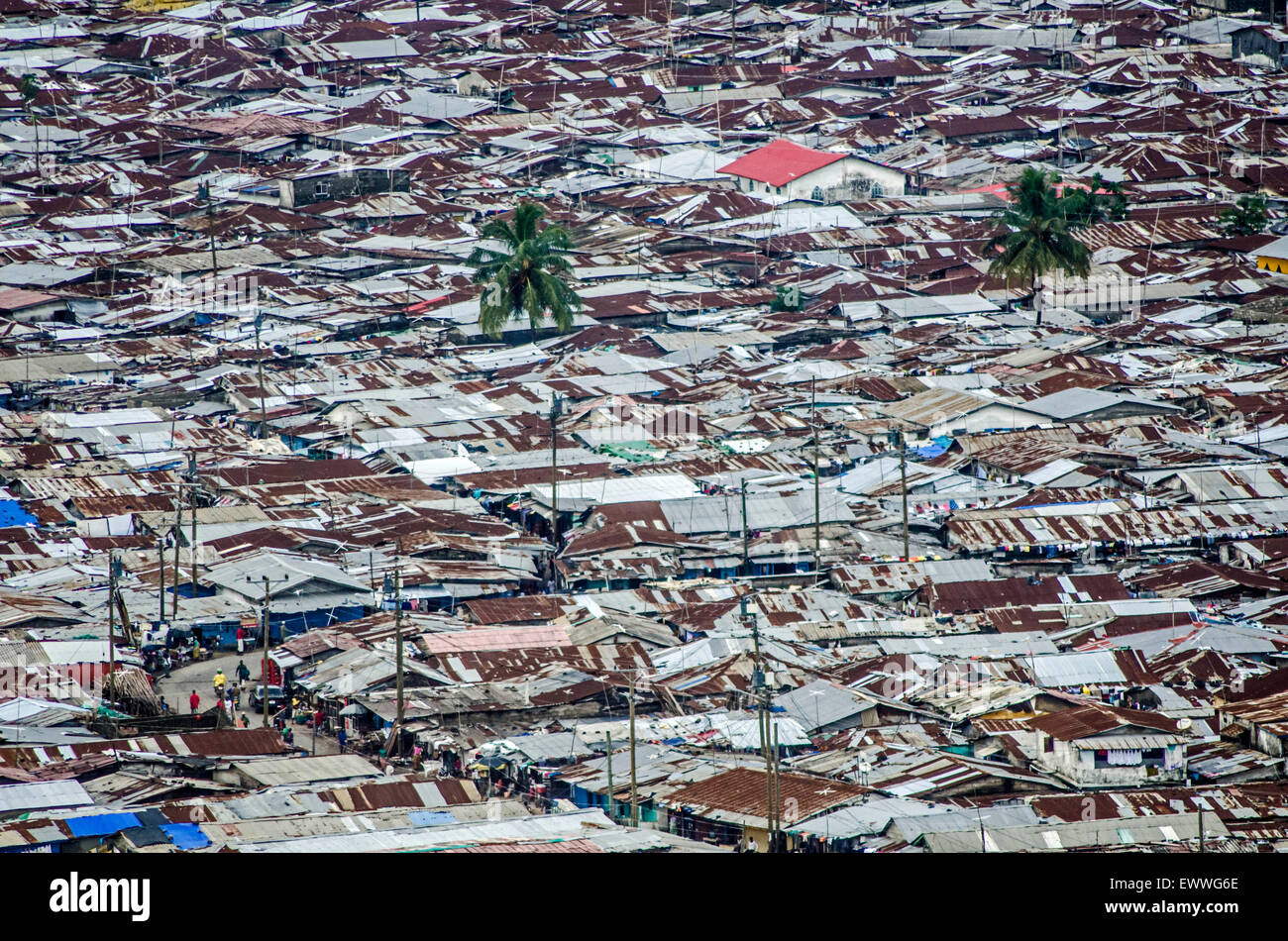 West Point, Monrovia, Liberia Stock Photo - Alamy