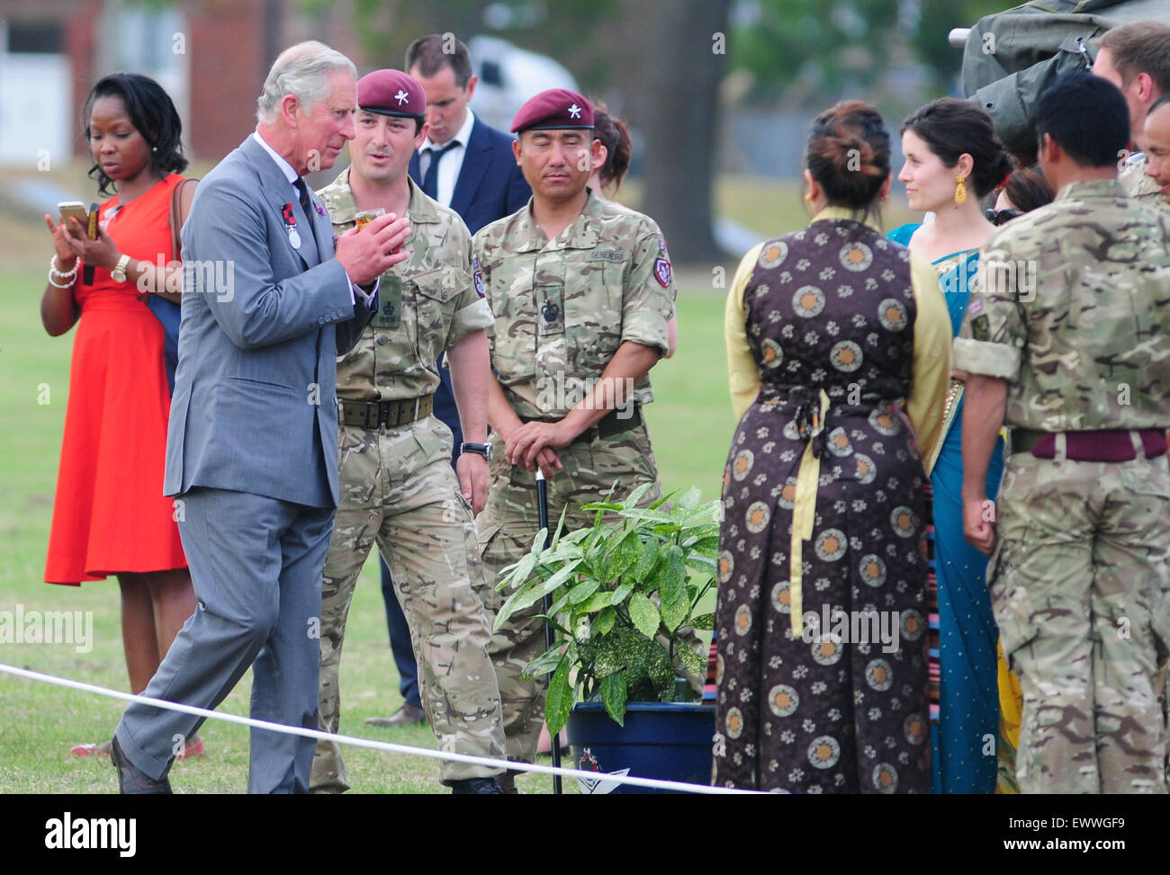 Hrh Prince Charles, The Prince of Wales Stock Photo - Alamy