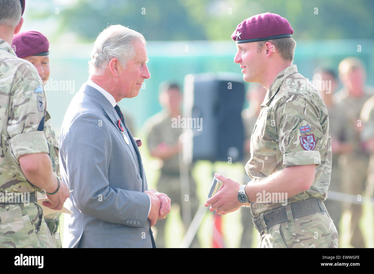 Hrh Prince Charles, The Prince of Wales Stock Photo - Alamy