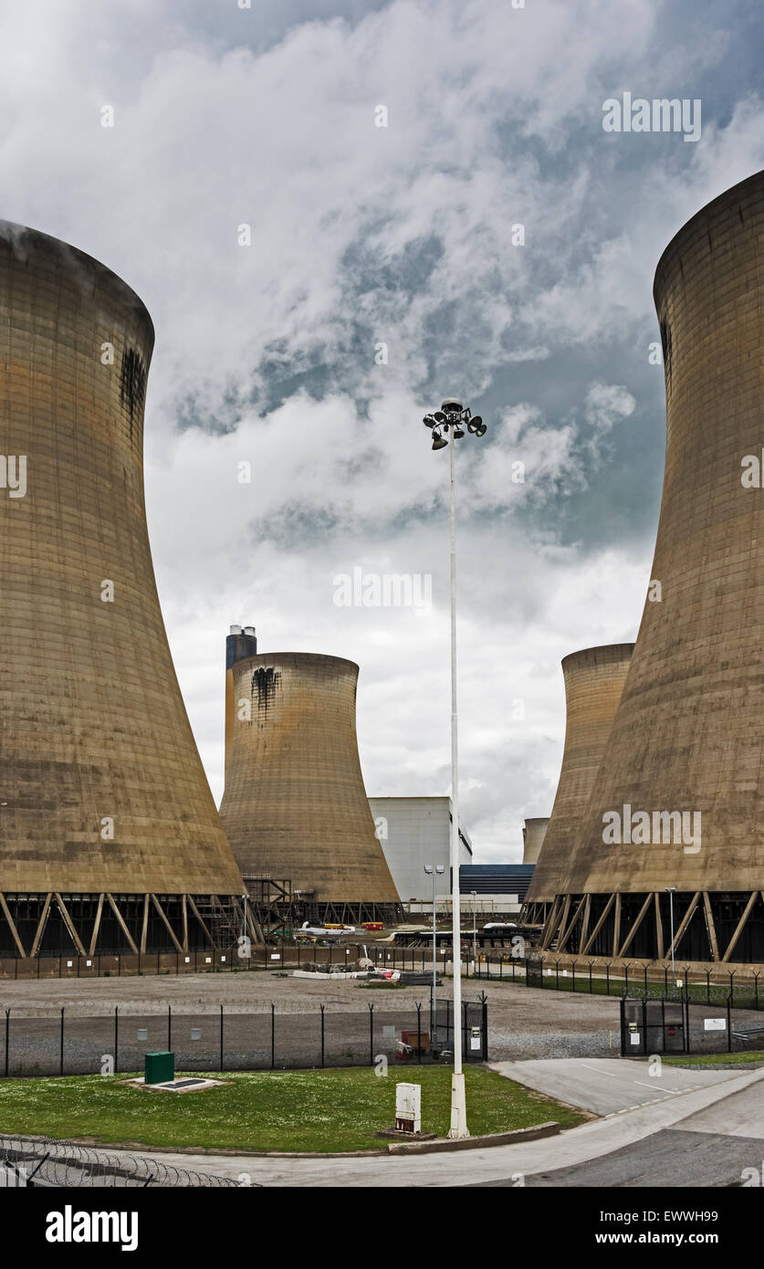 Drax power station at North Yorkshire Stock Photo - Alamy