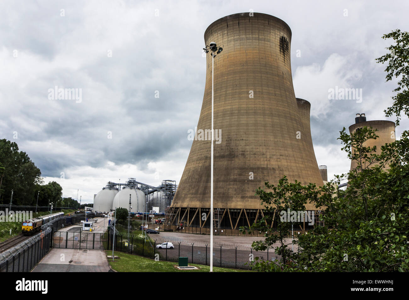 Drax power station at North Yorkshire Stock Photo - Alamy