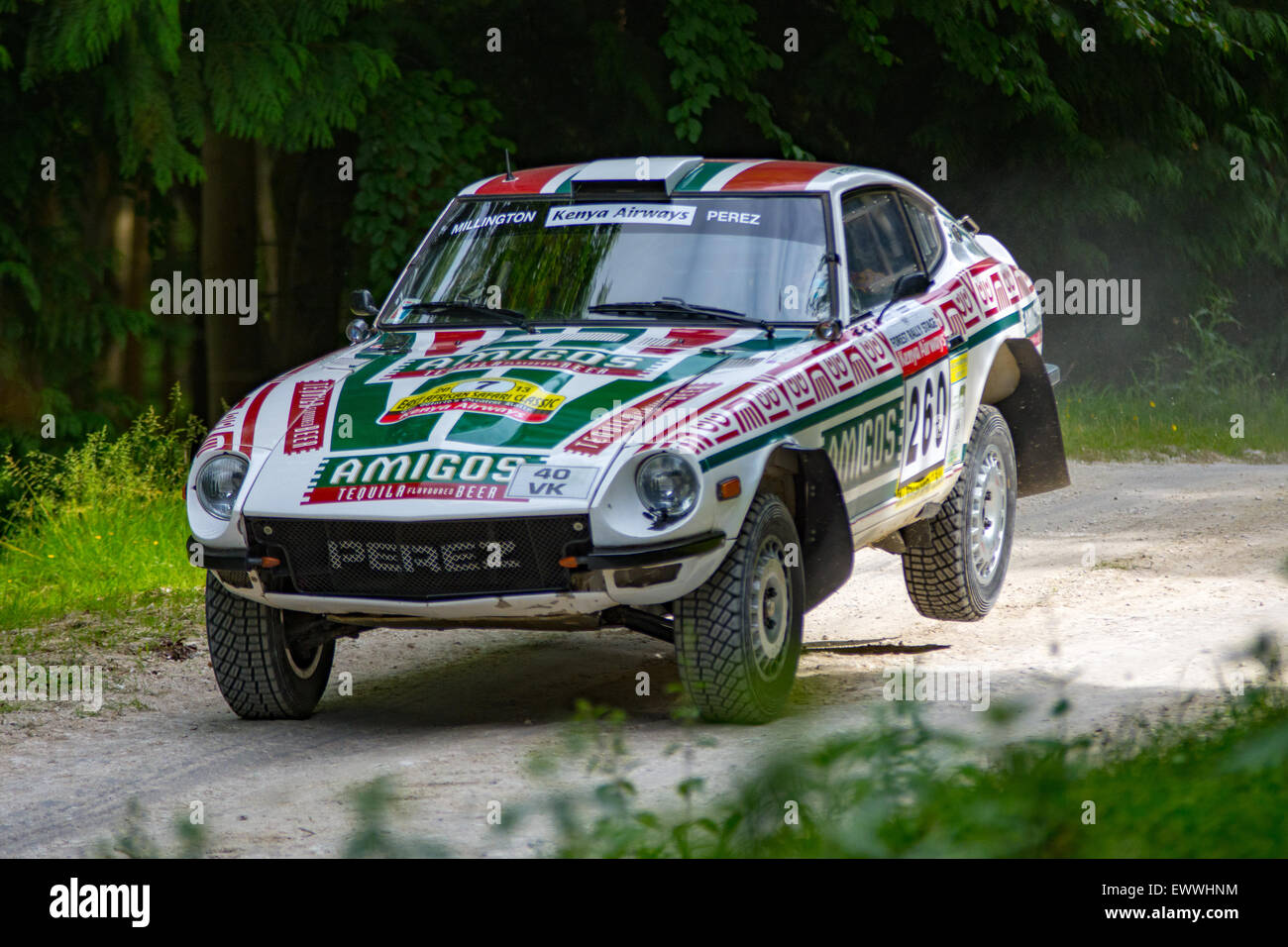 Rally cars at The Goodwood Festival of Speed Stock Photo - Alamy