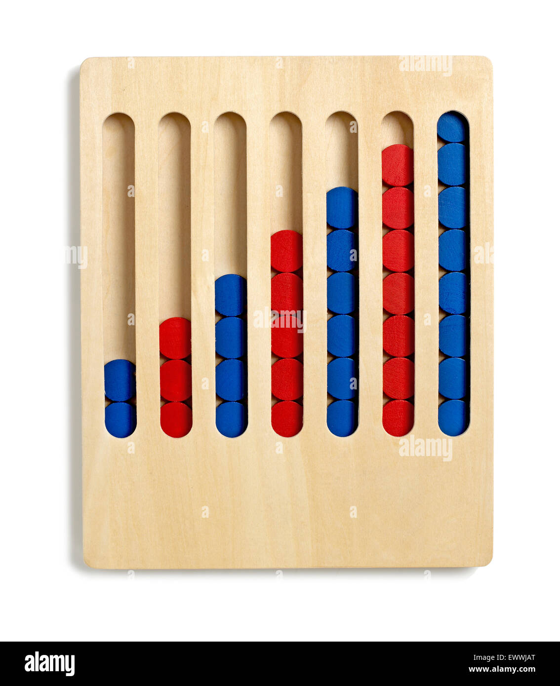 Red blue game pieces Cut Out Stock Images & Pictures - Alamy