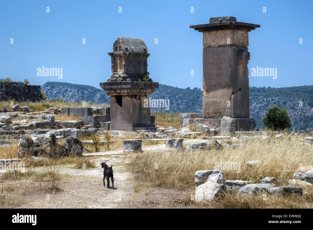 Xanthos ruins hi-res stock photography and images - Alamy