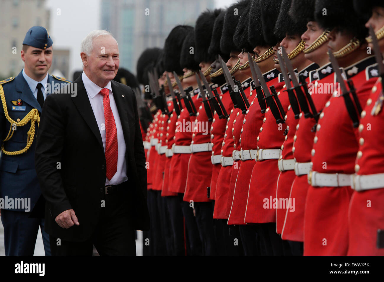 Governor general of canada david johnston hi-res stock photography and images - Alamy
