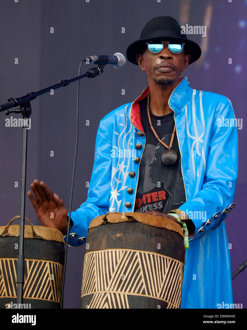 The Horrors plays British Summertime Hyde Park 2015 on 20/06/2015 ...