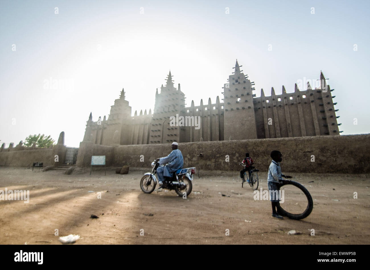 The grand mosque at Djenne, Mali Stock Photo - Alamy