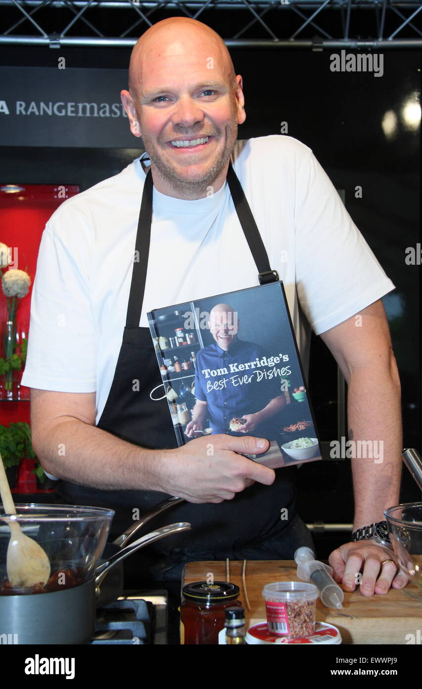 TV celebrity chef and author, Tom Kerridge promotes his book 'Best Ever ...