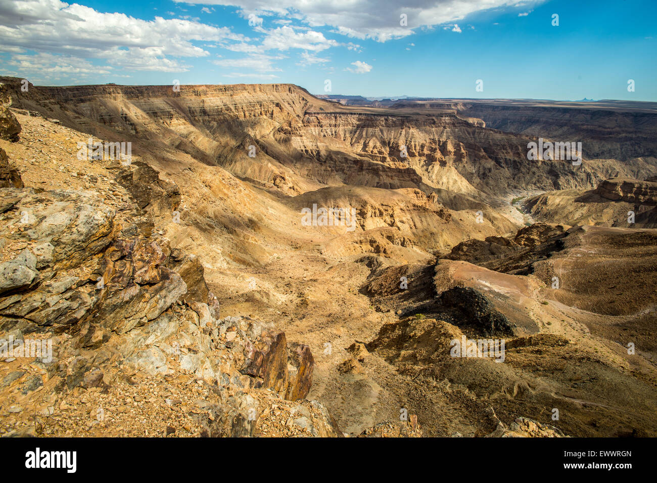 Hobas, Namibia, Africa - Fish River Canyon, the largest canyon in ...