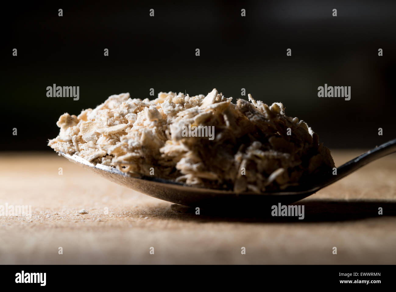 Spoon of oats hi-res stock photography and images - Alamy