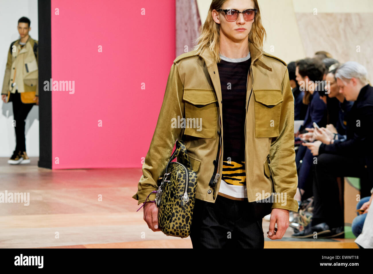 Catwalk at Coach SS16 London Collections: Men Stock Photo - Alamy