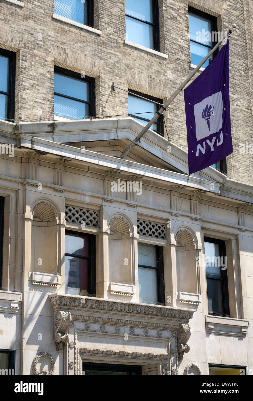 NYU Building in Greenwich Village in New York City Stock Photo - Alamy