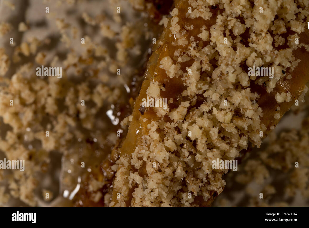 Greek Delicatessen Baklava Sweet Close Up Stock Photo - Alamy