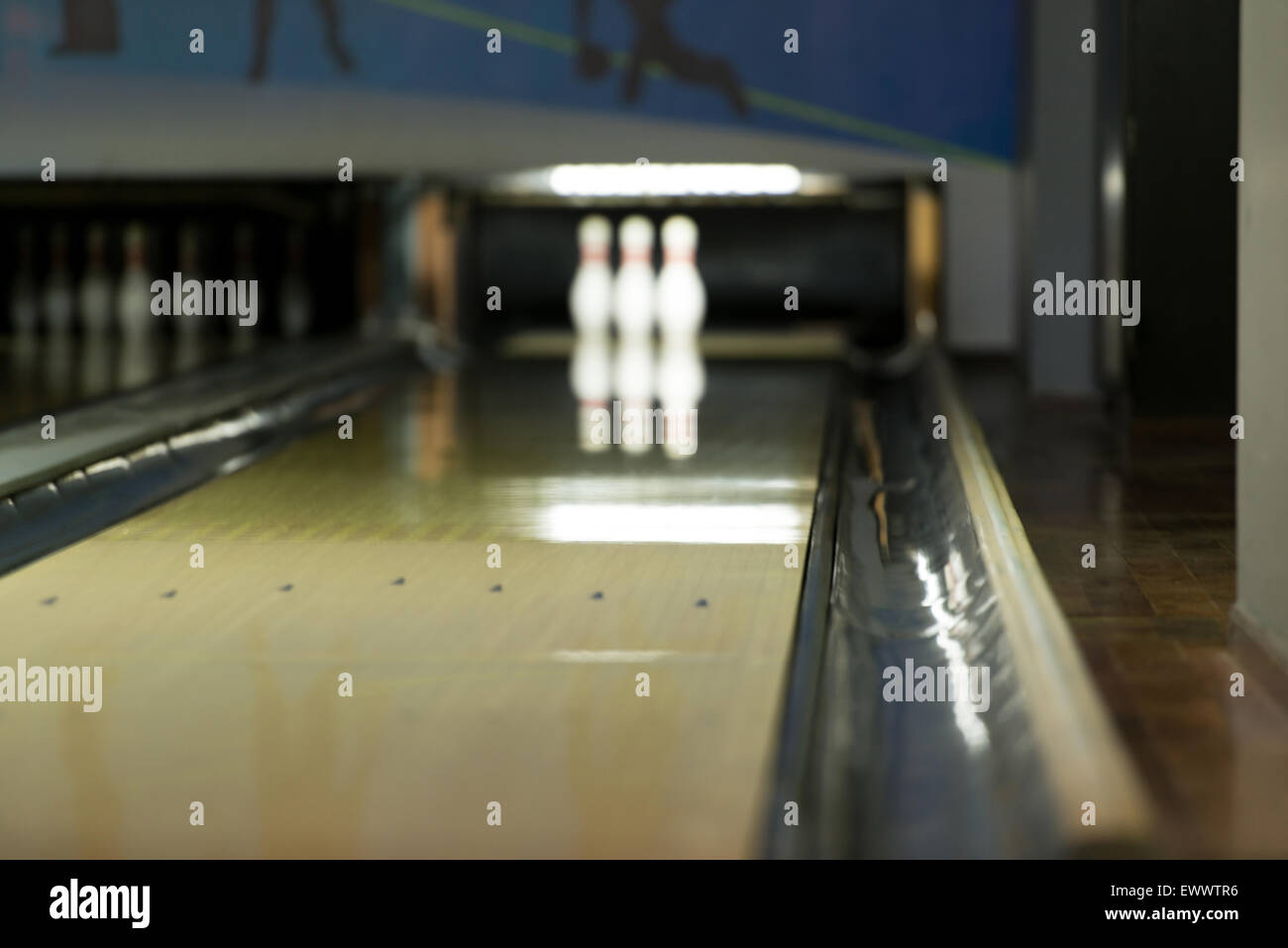 Ten Pin Bowling Stock Photo - Alamy