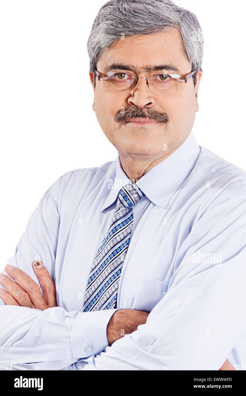 1 indian Business Man Posing Stock Photo - Alamy