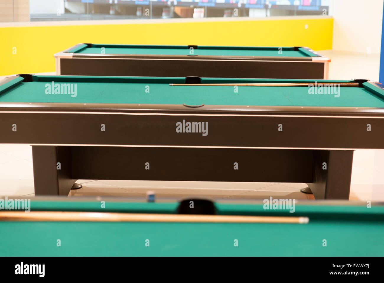 Pool Table Close Up Stock Photo - Alamy
