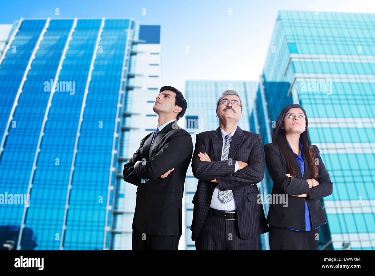 Half length posing industry hi-res stock photography and images - Alamy