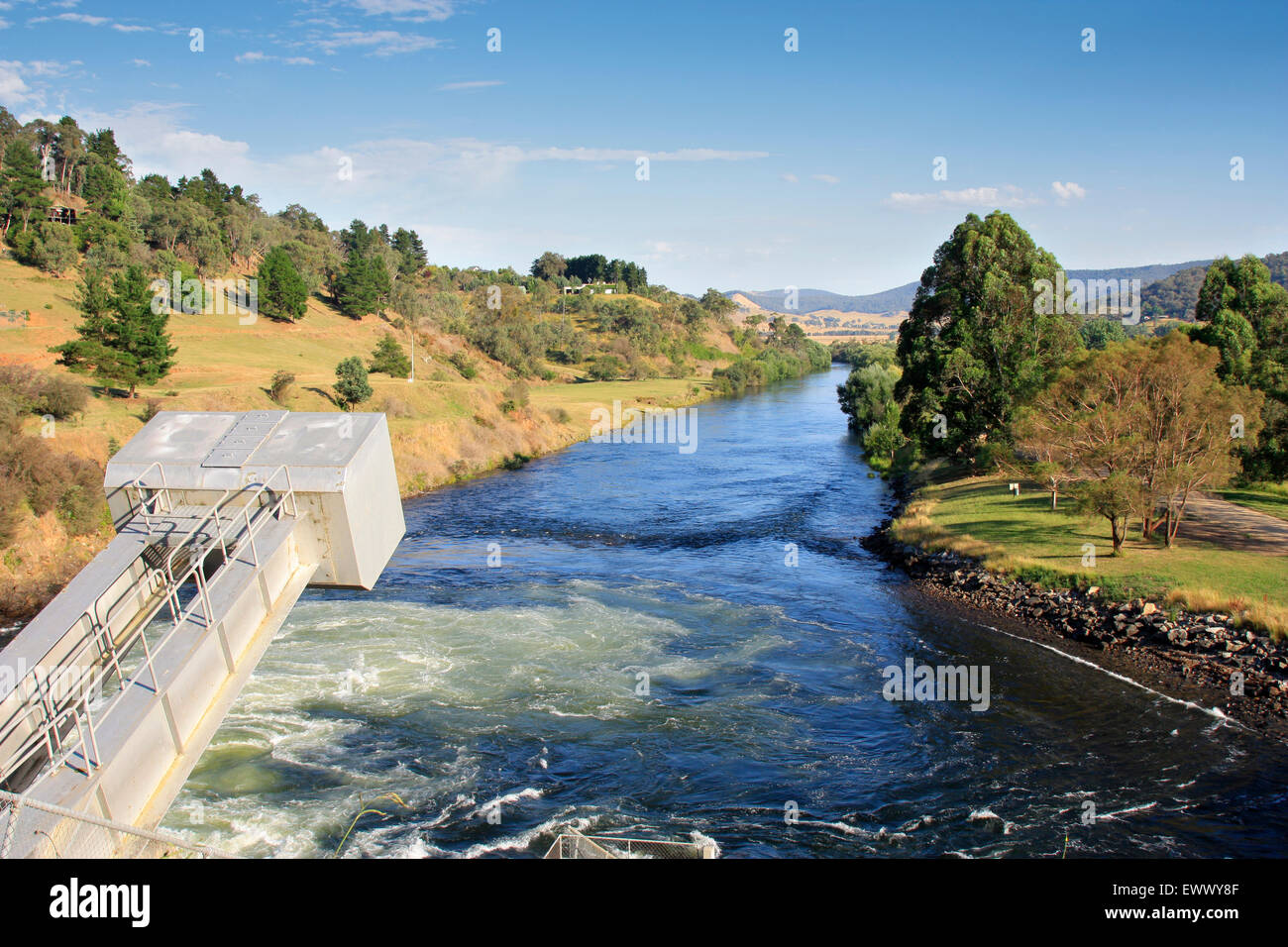 Snowy Mountains Scheme in the Snowy Mountains in Victoria Australia ...