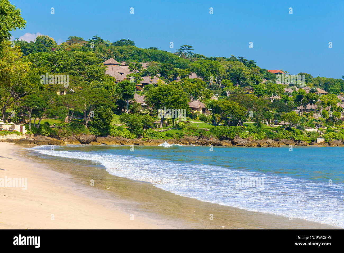 Jimbaran bay, Bali, Indonesia Stock Photo - Alamy