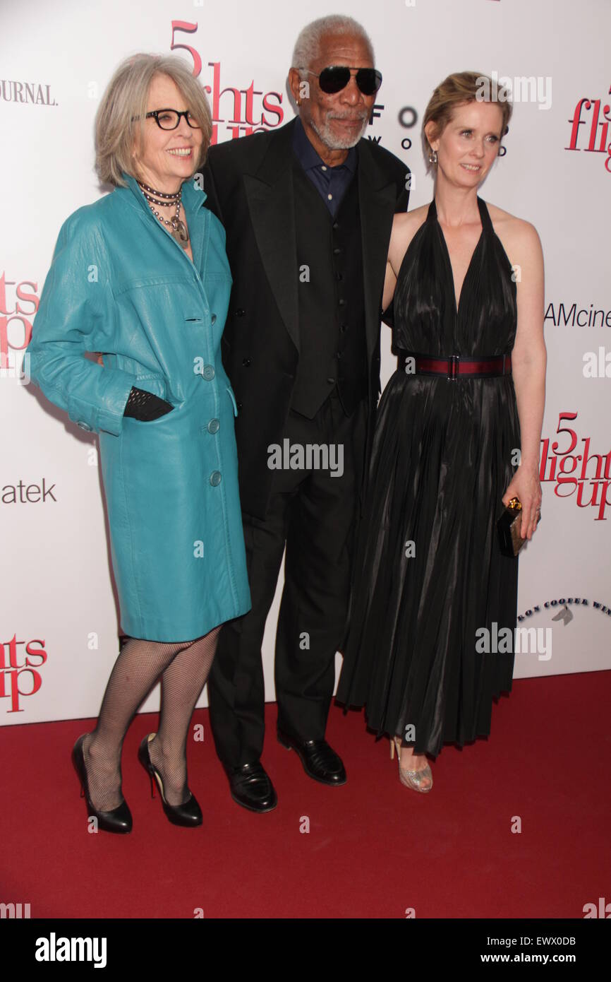 New York premiere of '5 Flights Up' at BAM Rose Cinemas - Arrivals ...