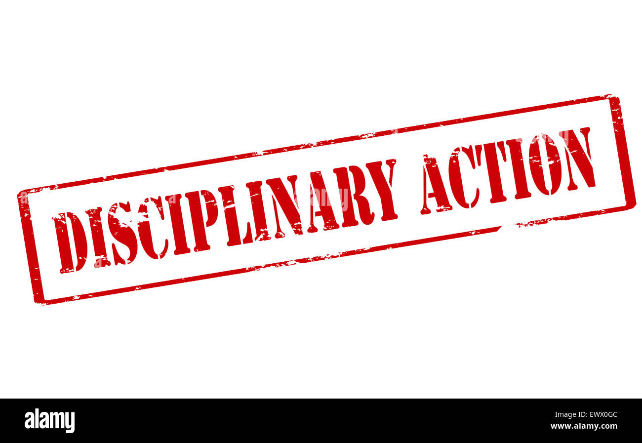 Disciplinary action hi-res stock photography and images - Alamy
