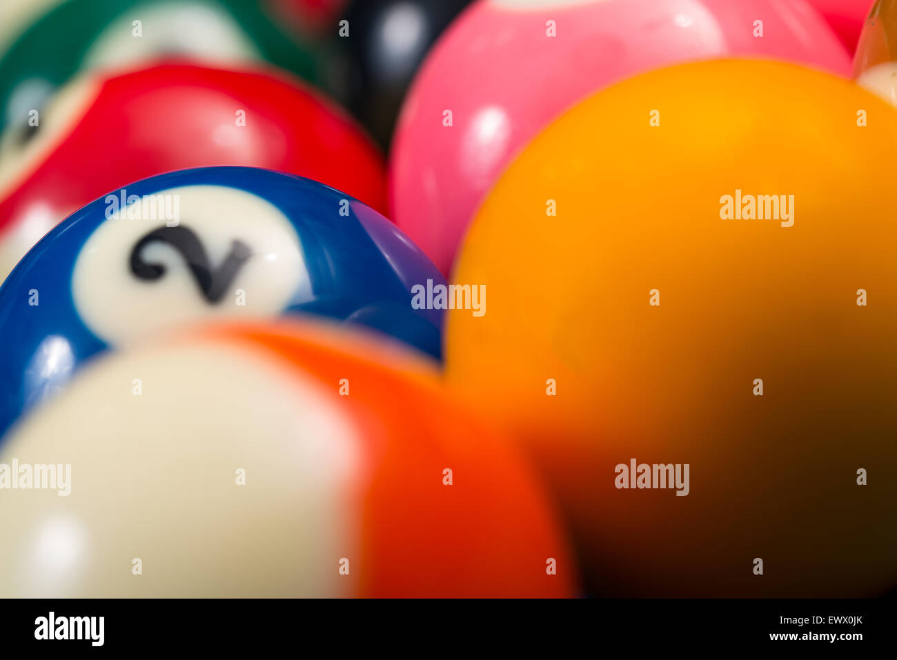 Pool balls break ready hi-res stock photography and images - Alamy