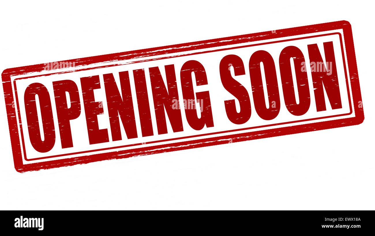 Opening very soon hi-res stock photography and images - Alamy