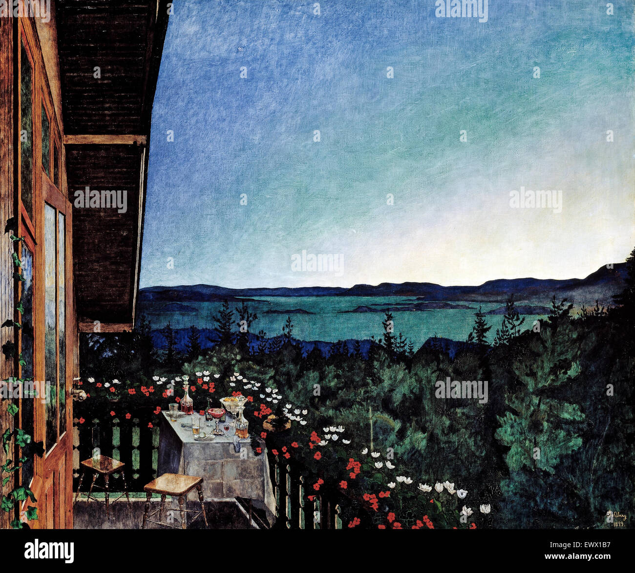 Harald sohlberg summer hi-res stock photography and images - Alamy