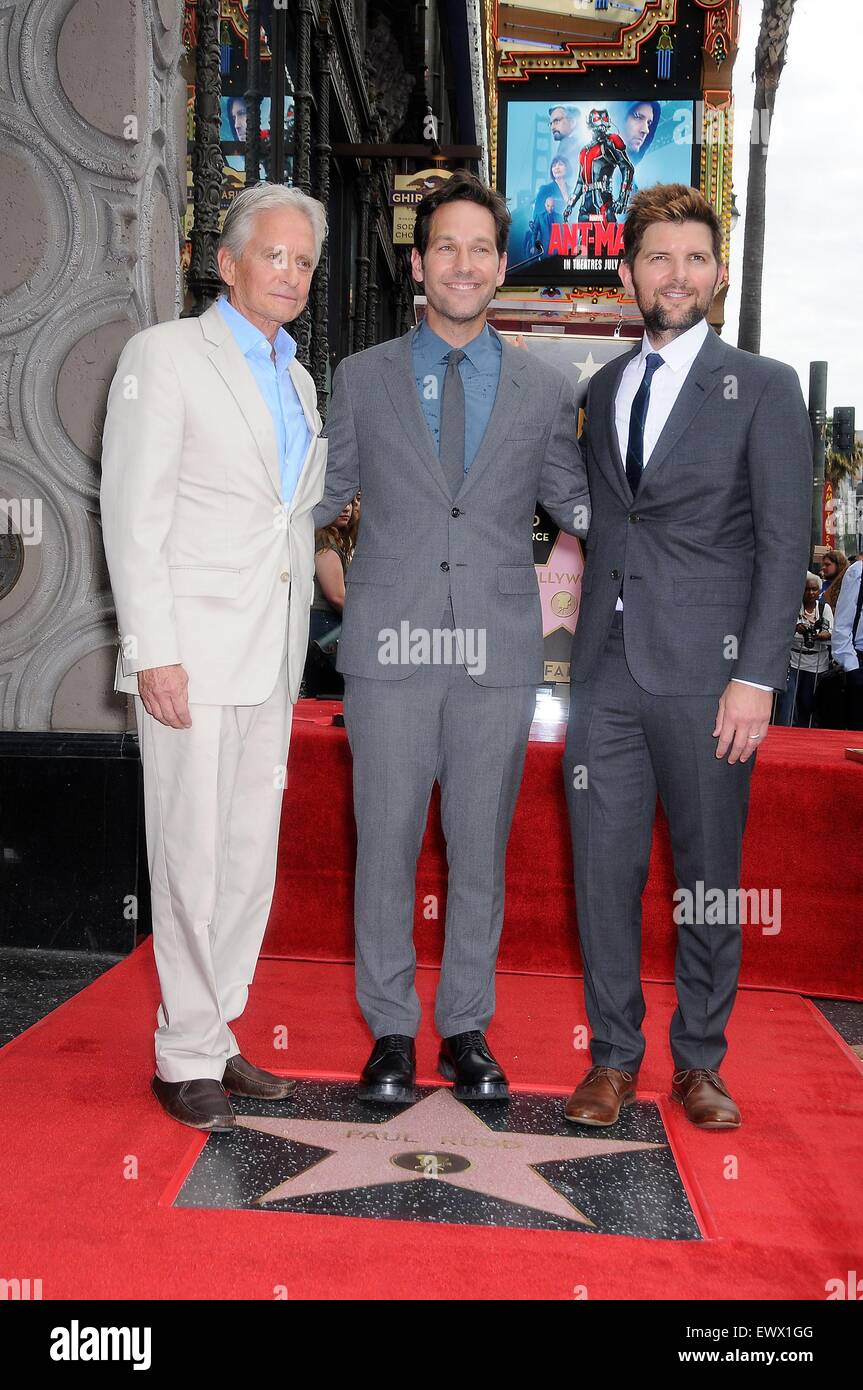 Paul rudd and adam scott hi-res stock photography and images - Alamy