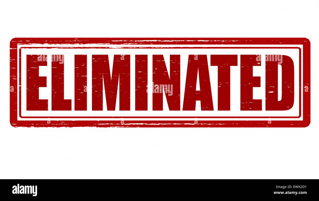 Eliminated stamp hi-res stock photography and images - Alamy