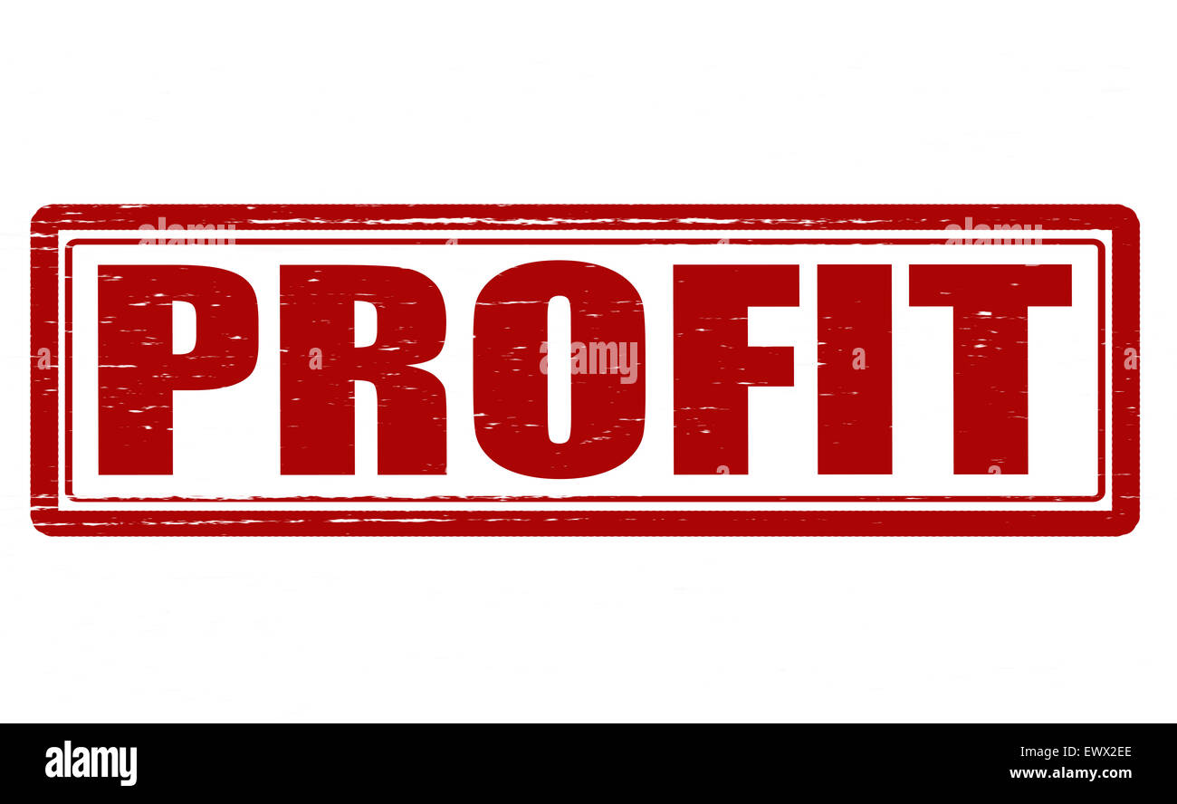 Profit stamp hi-res stock photography and images - Alamy