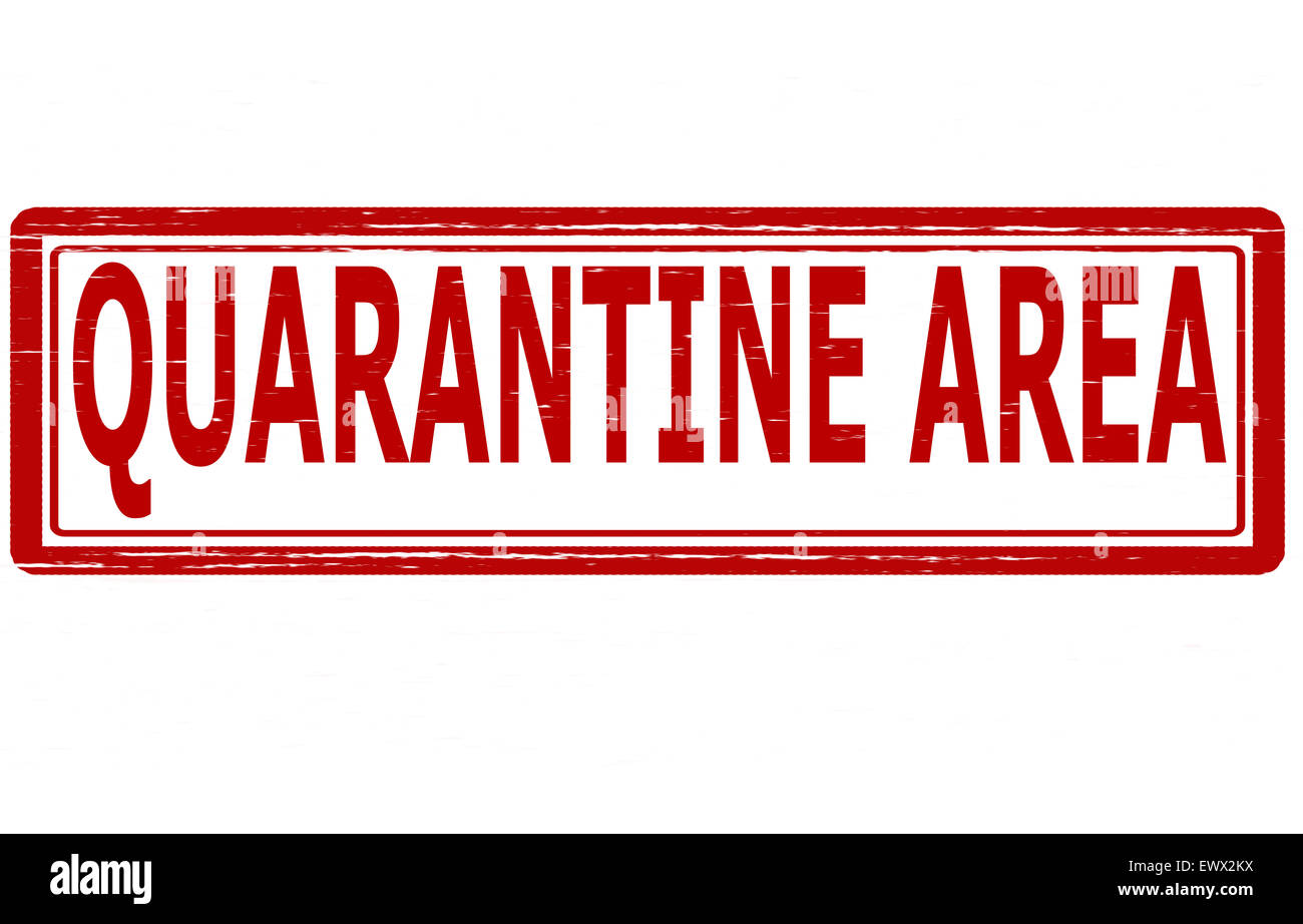 Text quarantine hi-res stock photography and images - Alamy