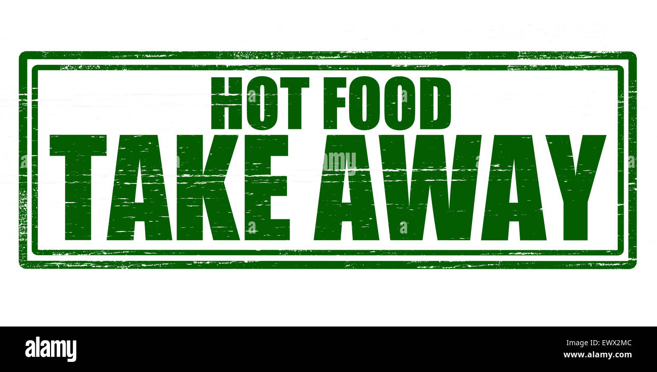 Take away stamp hi-res stock photography and images - Alamy