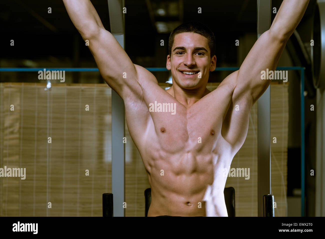 Abdominal Muscles Workout Stock Photo - Alamy