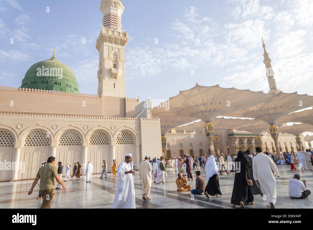 Nabawi mosque hi-res stock photography and images - Alamy