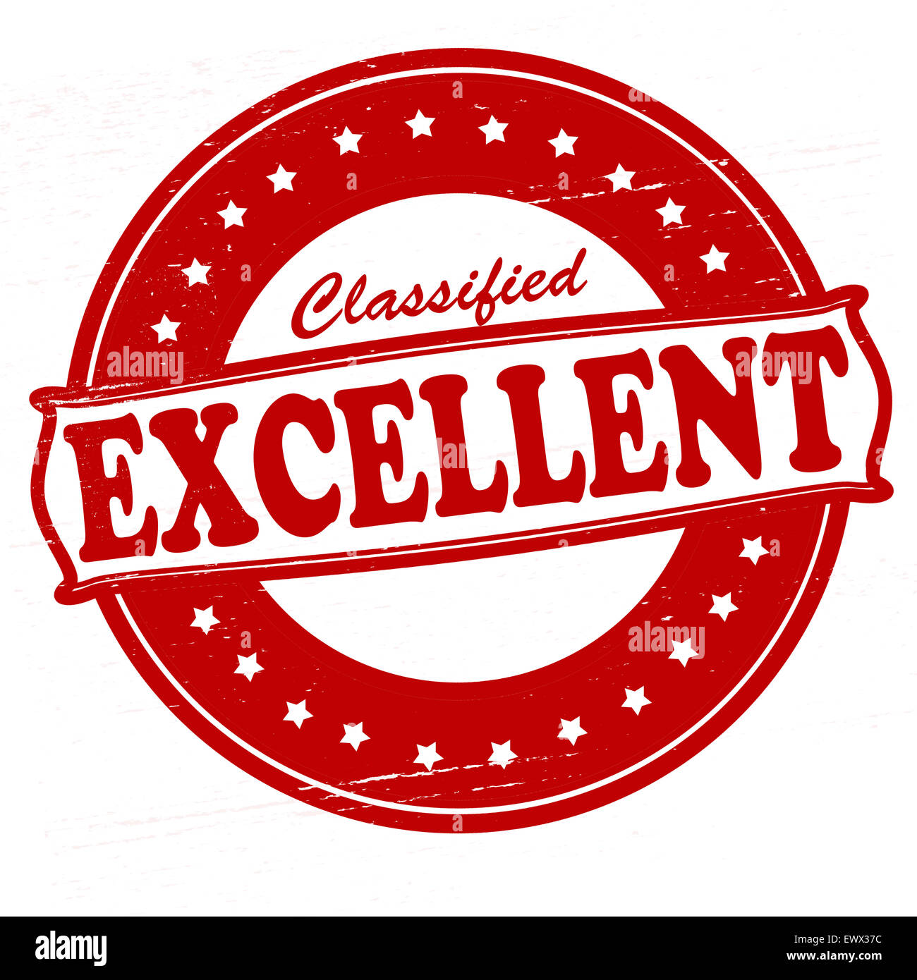 Stamp with word excelent inside, illustration Stock Photo - Alamy