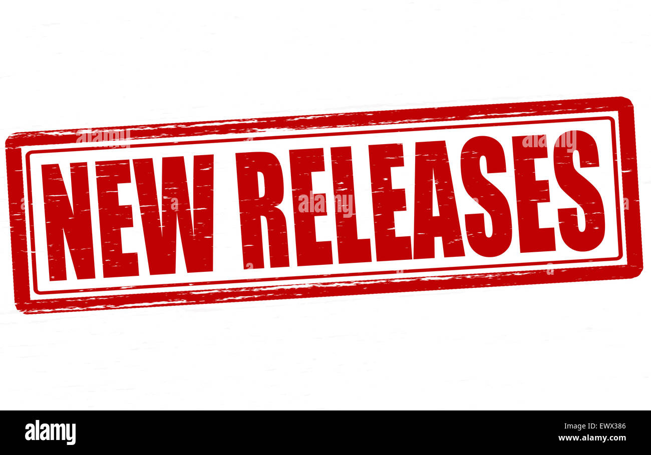 Stamp with text new releases inside, illustration Stock Photo - Alamy