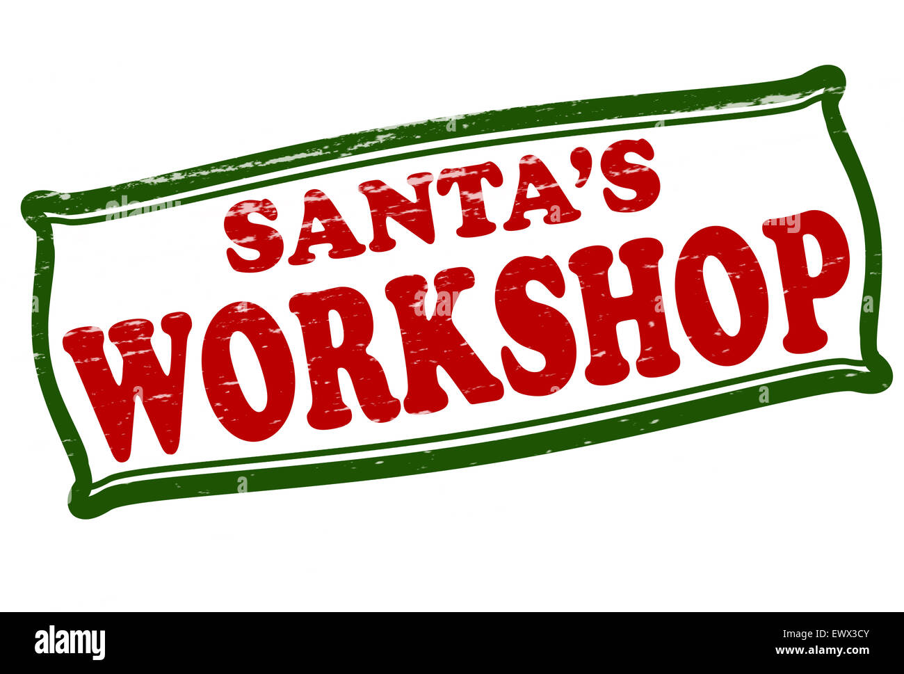 Santa workshop Cut Out Stock Images & Pictures - Alamy