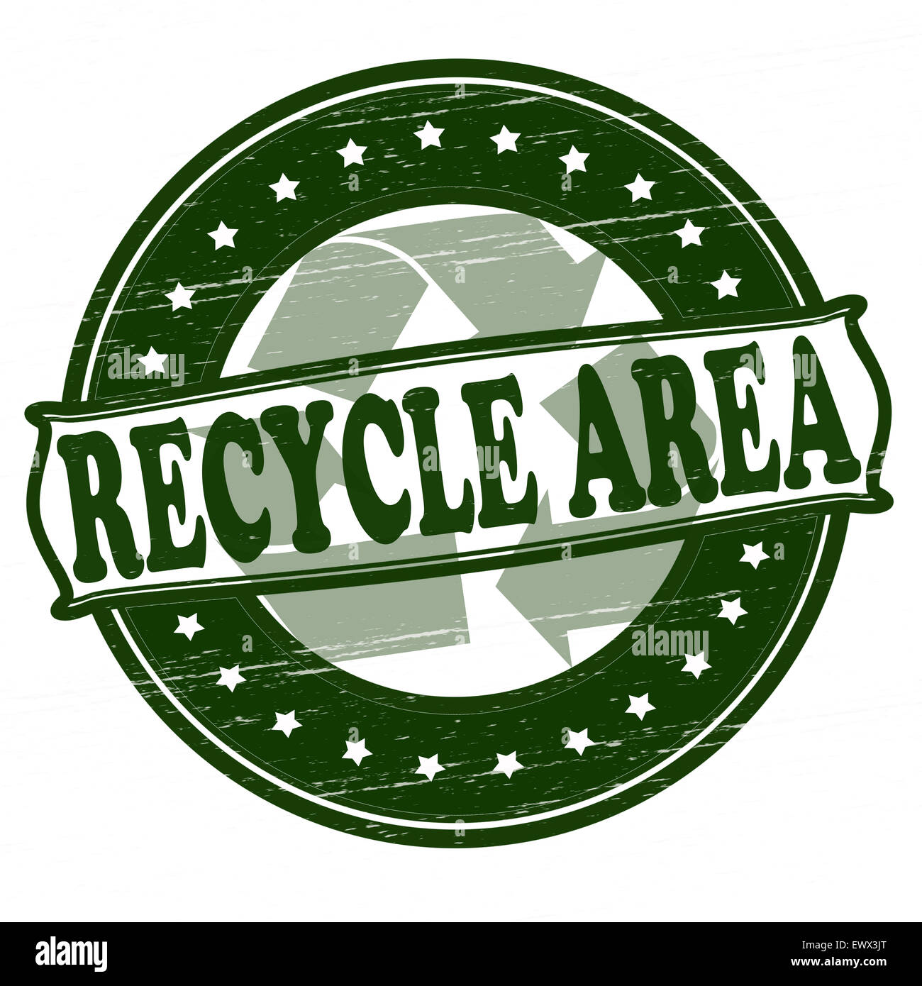 Recycle area sign hi-res stock photography and images - Alamy