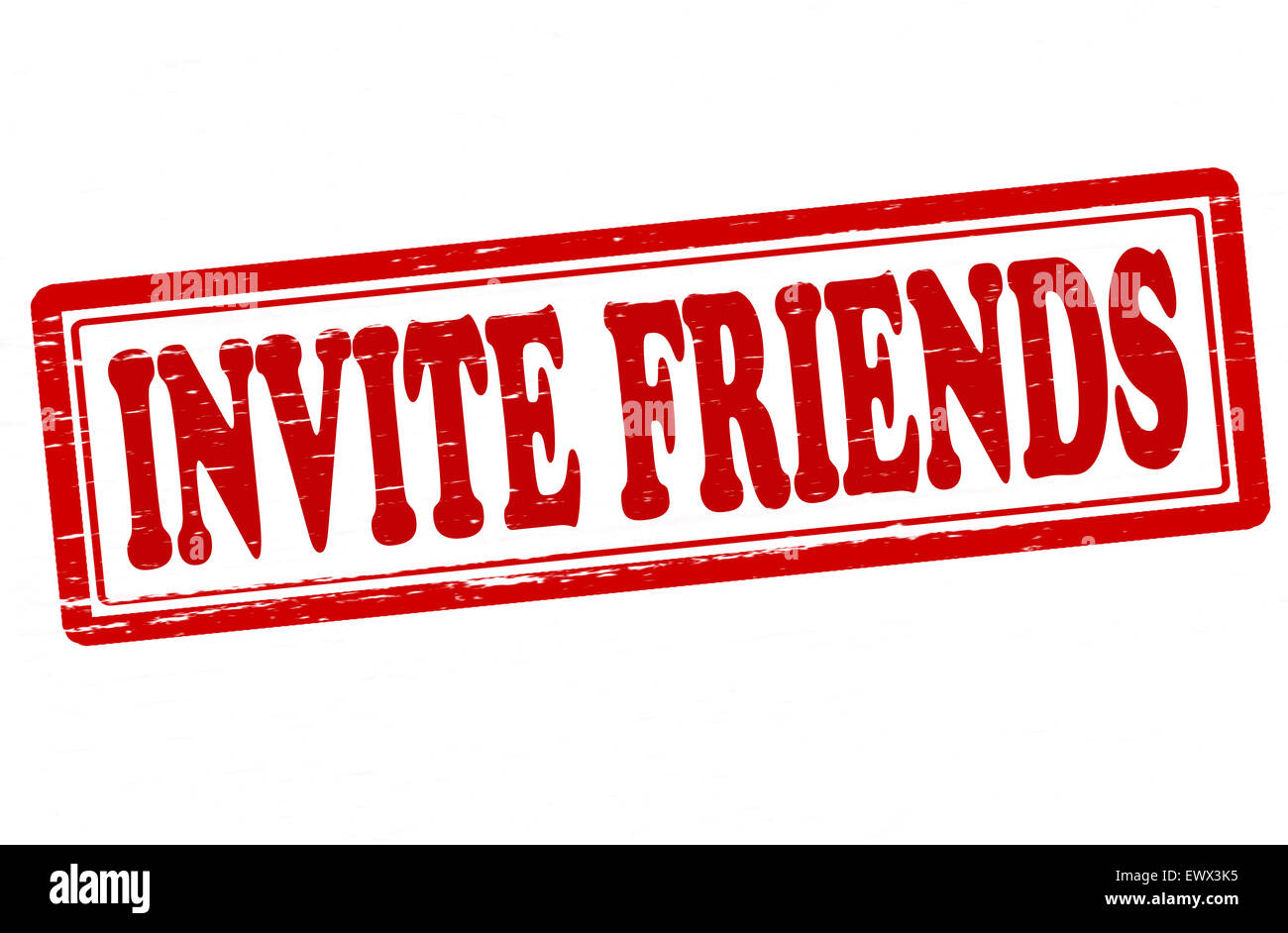 Invite your friends hi-res stock photography and images - Alamy