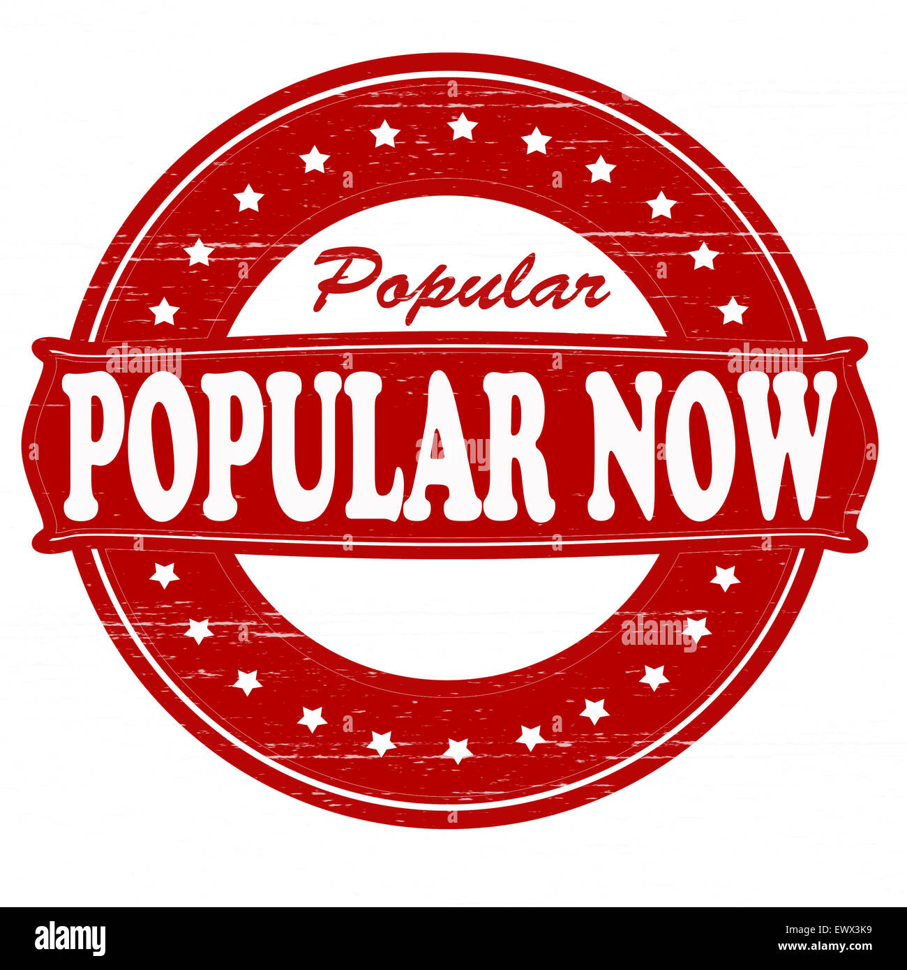 Stamp with text popular now inside Cut Out Stock Images & Pictures - Alamy