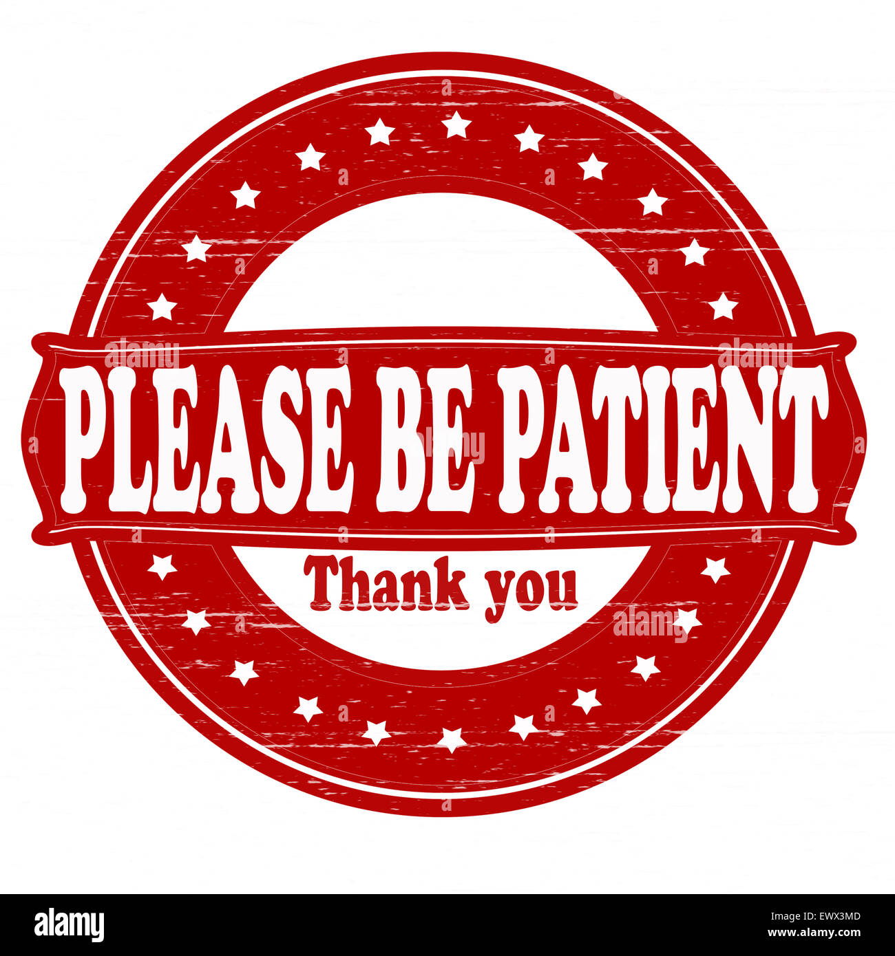Be Patient Sign