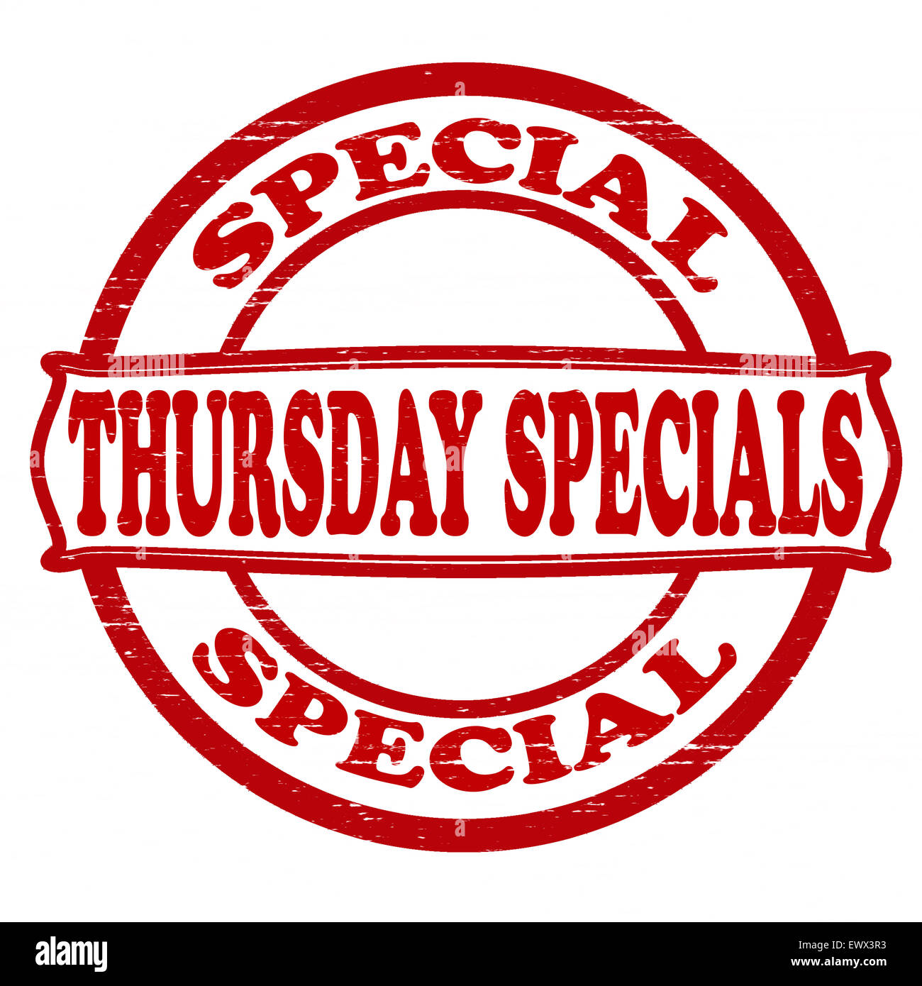 Thursday stamp hi-res stock photography and images - Alamy