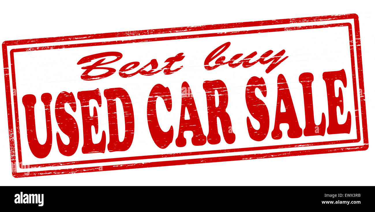 Used car sale sign hi-res stock photography and images - Alamy