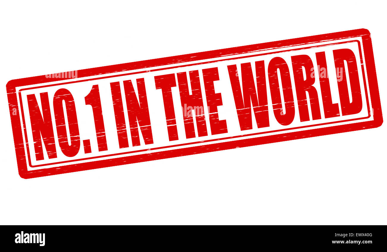 Stamp with text no one in the word inside, illustration Stock Photo - Alamy